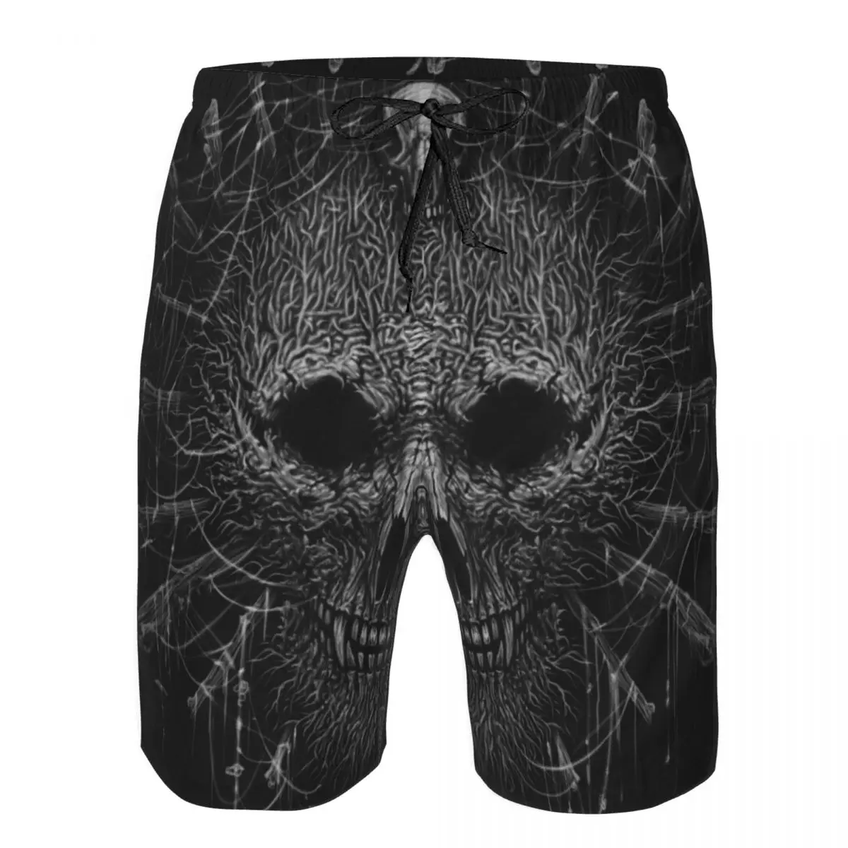 Totem-Shaman-Mask-Head-Voodoo-Ritual-Quick-Dry-Swimming-Shorts-For-Men ...