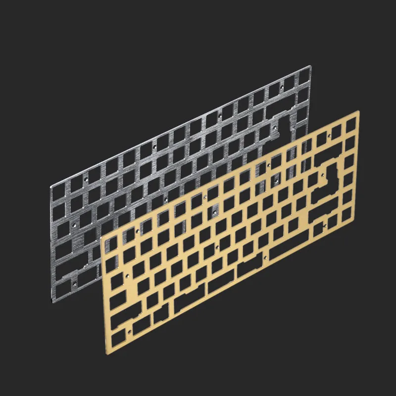 Placa de posicionamiento de 84 teclas, placa de policarbonato de ...