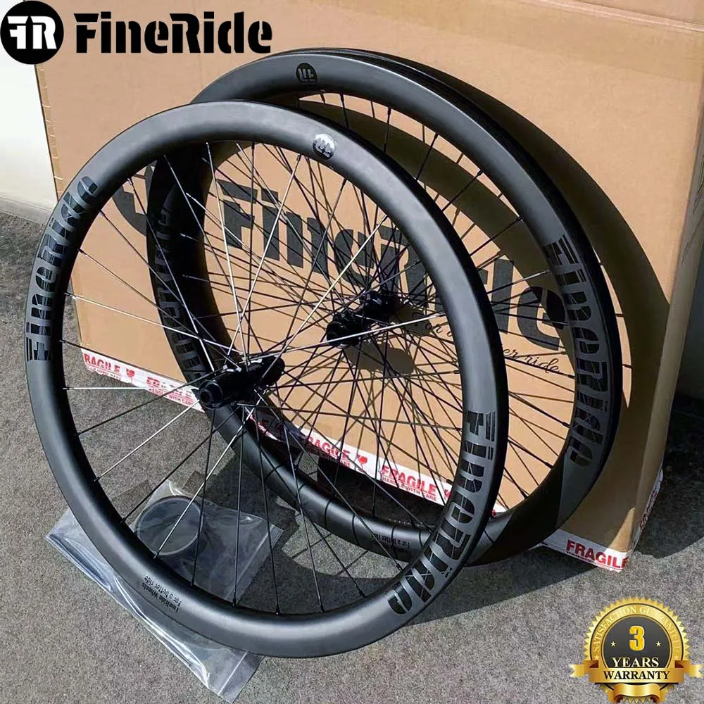 Road Carbon Bike Wheelset 700C Disc Brake Centerlock Gravel Road Travel ...