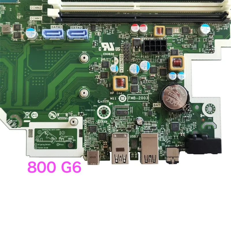 HP EliteDesk 800 G6 Desktop Motherboard M87929-001 M87929-601 Mainboard ...
