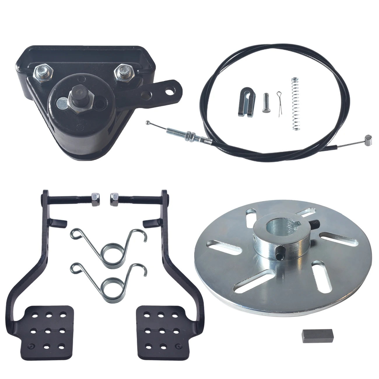 Black-56-Brake-Cable-Mechanical-Disc-Brake-Caliper-Kit-For-Predator ...