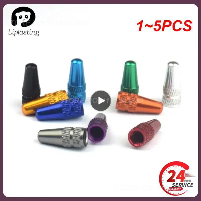 1-5PCS-Set-Rainbow-Color-Tire-Valve-Aluminum-Caps-for-Valves-French ...