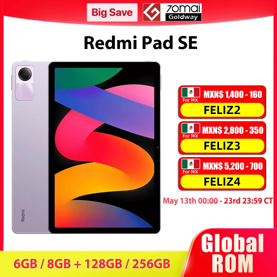 Original-Xiaomi-Redmi-Pad-SE-6GB-8GB-128GB-ROM-Snapdragon-680-90HZ-11 ...