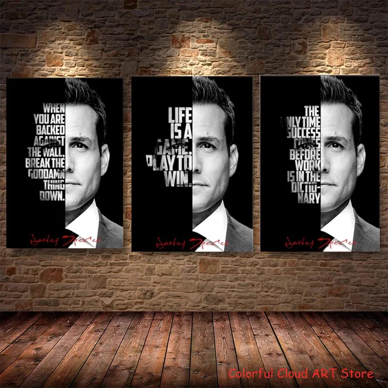 Harvey Specter Wall Art | Harvey Specter Quotes | Poster Harvey Specter ...