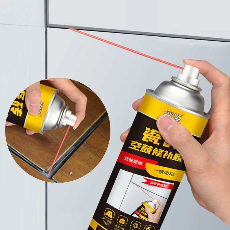 Strong-Tile-Adhesive-Glue-Floor-Tiles-Empty-Drum-Injection-Filling-Wall ...