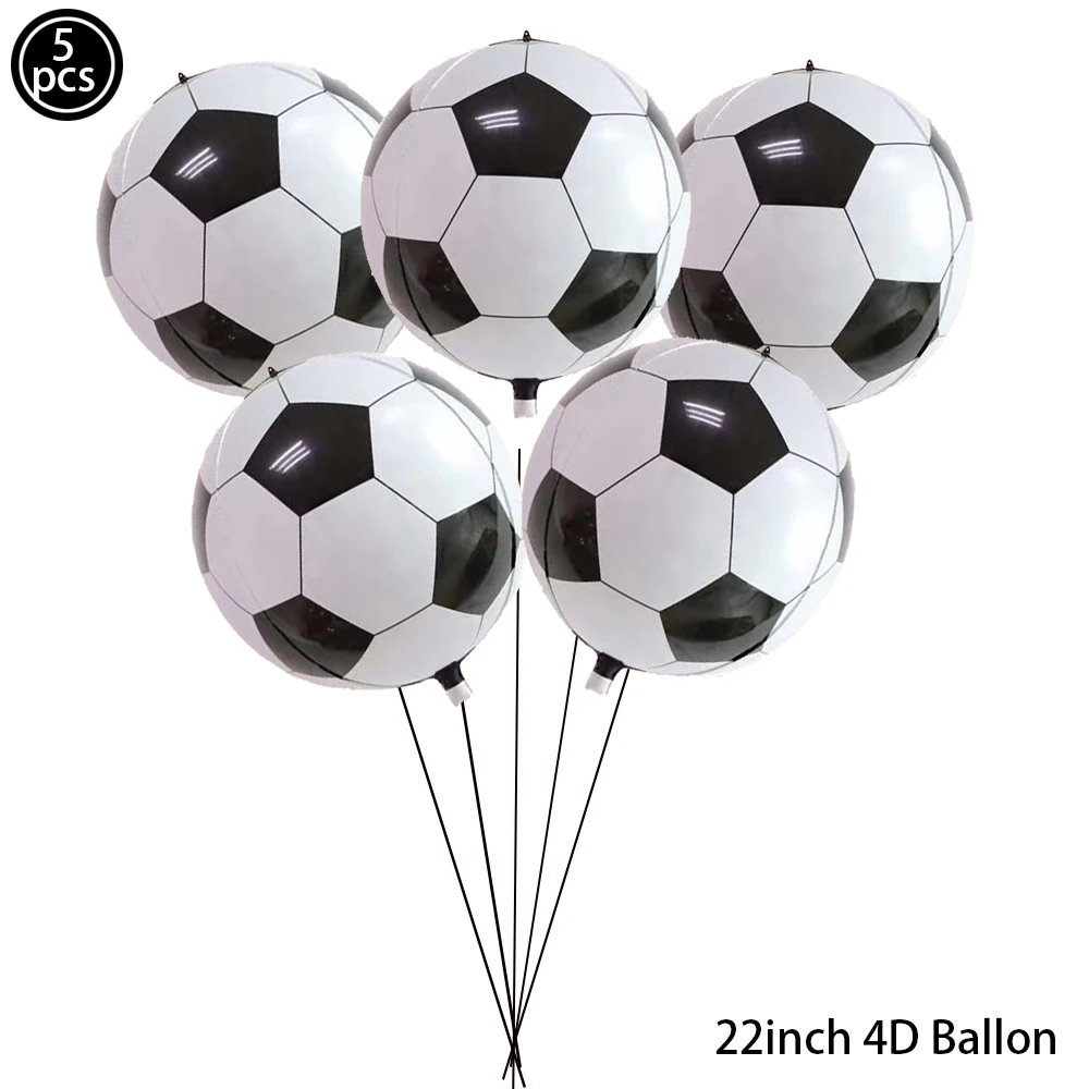 Globos-de-f-tbol-de-5-piezas-decoraci-n-para-fiesta-de-cumplea-os-tem ...