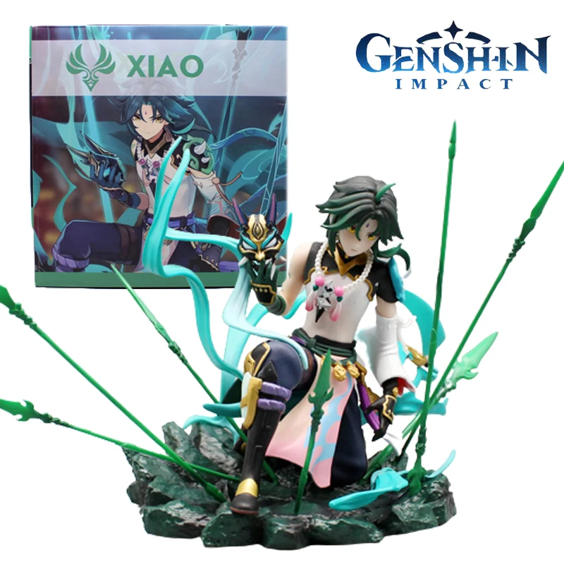 Genshin-Impact-Xiao-Action-Figure-Guardian-Yaksha-Xiao-Figurine ...