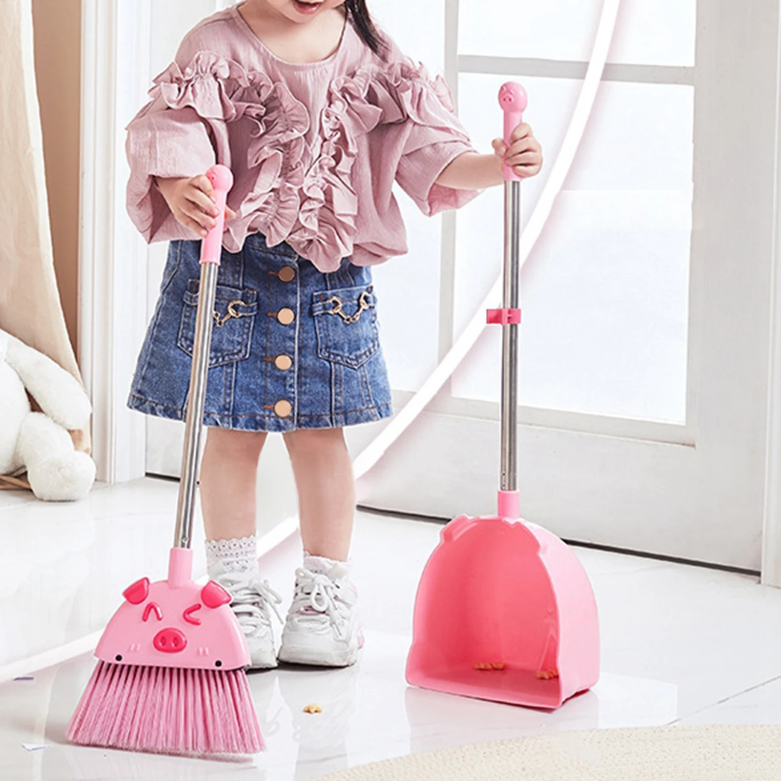 Kids-Broom-Dustpan-Set-Educational-Toy-House-Cleaning-Gifts-Funny-Kids ...