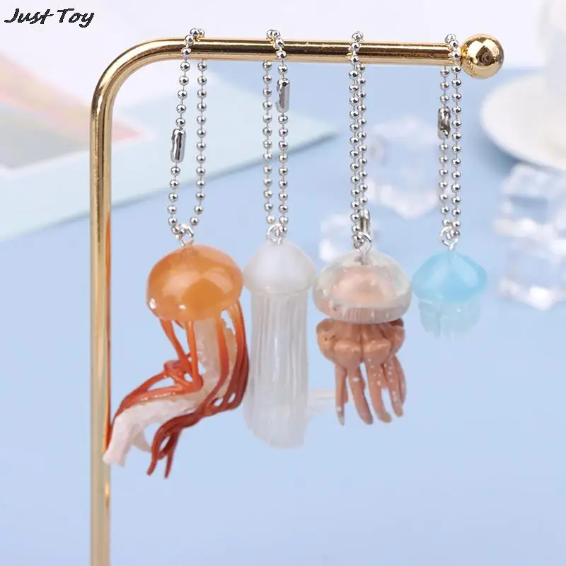 1PC-Original-Toy-Jellyfish-Figure-Keychain-Pendant-Kawaii-Jelly-Fish ...