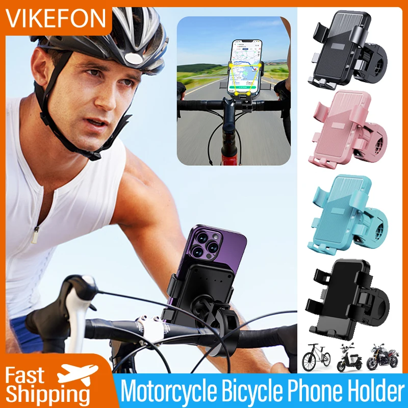 VIKEFON-Motorcycle-Bicycle-Mobile-Phone-Holder-for-Electric-Vehicle ...