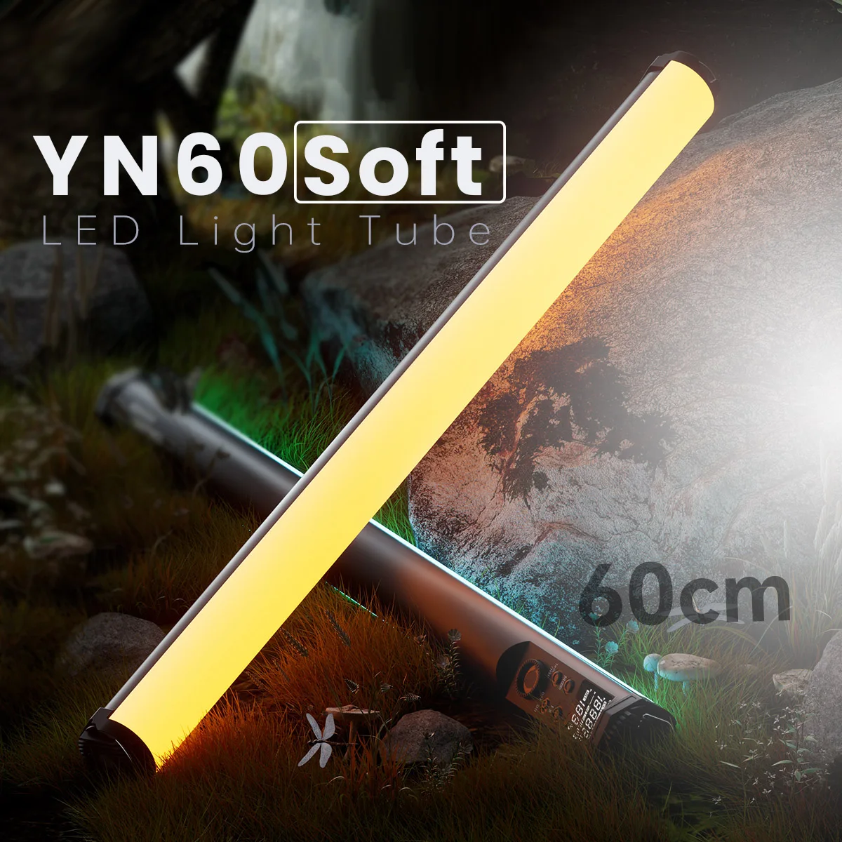 YONGNUO-YN60Soft-60Soft-Tube-Light-RGB-Color-Photography-Light-Handheld ...