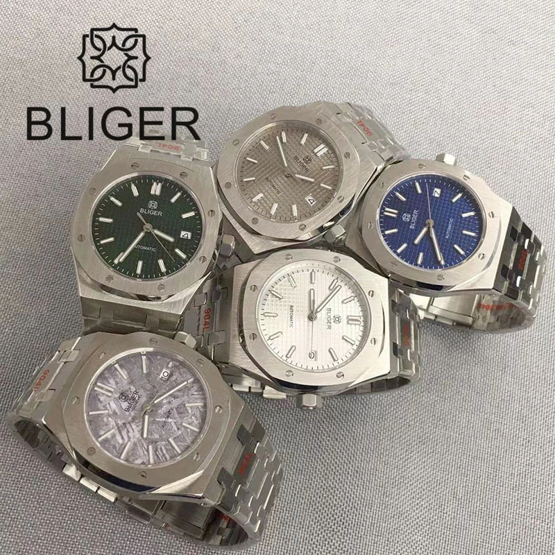 BLIGER 41mm Watch Watch For Men NH35 Automatic Mechanical Watch ...