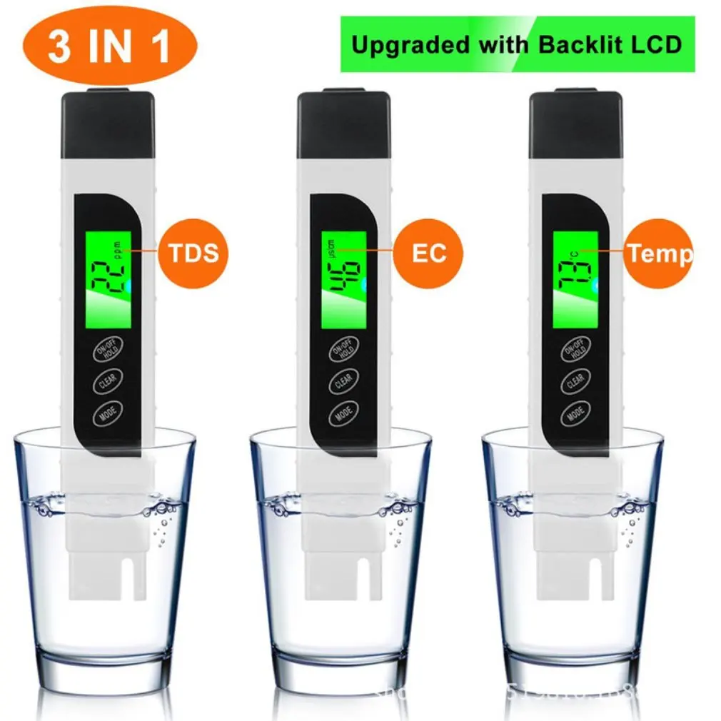 New-PC101-PH-CL2-Chlorine-Tester-Digital-Water-Quality-Tester-Portable ...