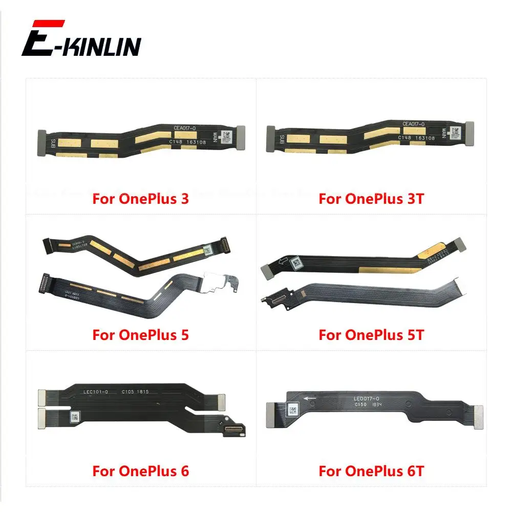 Main Motherboard Connector LCD Display Flex Cable For OnePlus 3 3T 5 5T ...