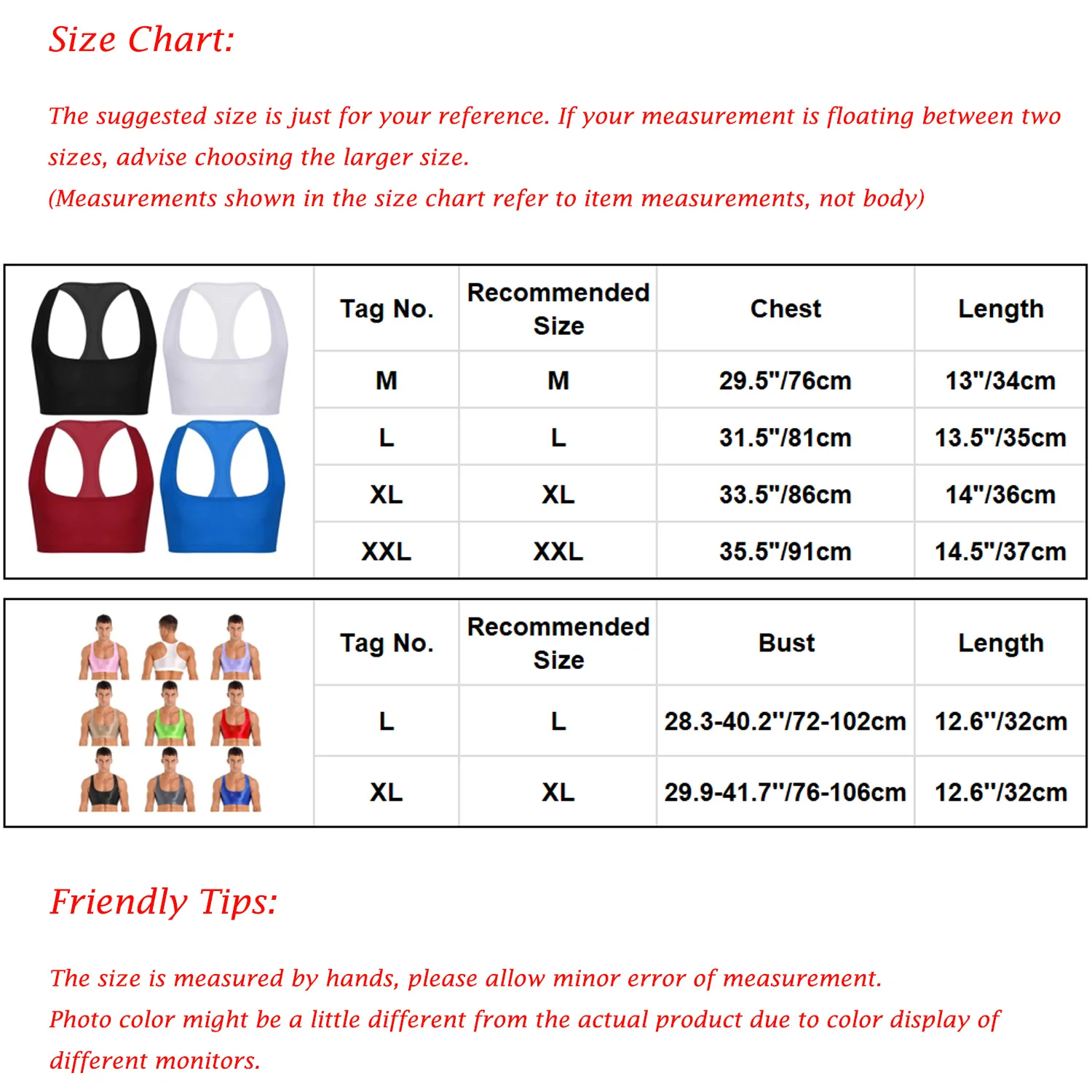 Bra Cup Size Chart For Guys