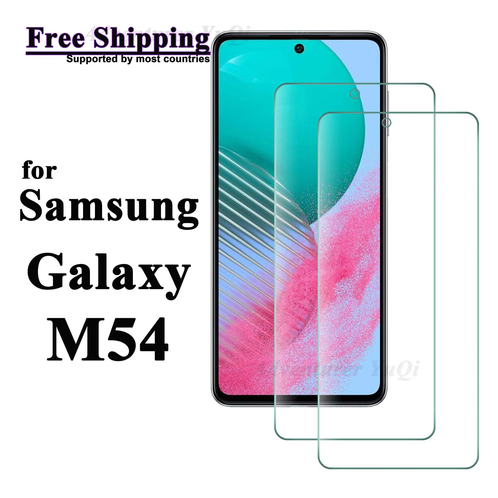 Screen-Protector-for-Samsung-Galaxy-M54-Tempered-Glass-Crystal-HD-9H ...