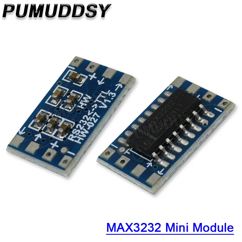 5PCS Mini RS232 MAX3232 Levels To TTL Level Converter Board Serial Converter Board - AliExpress