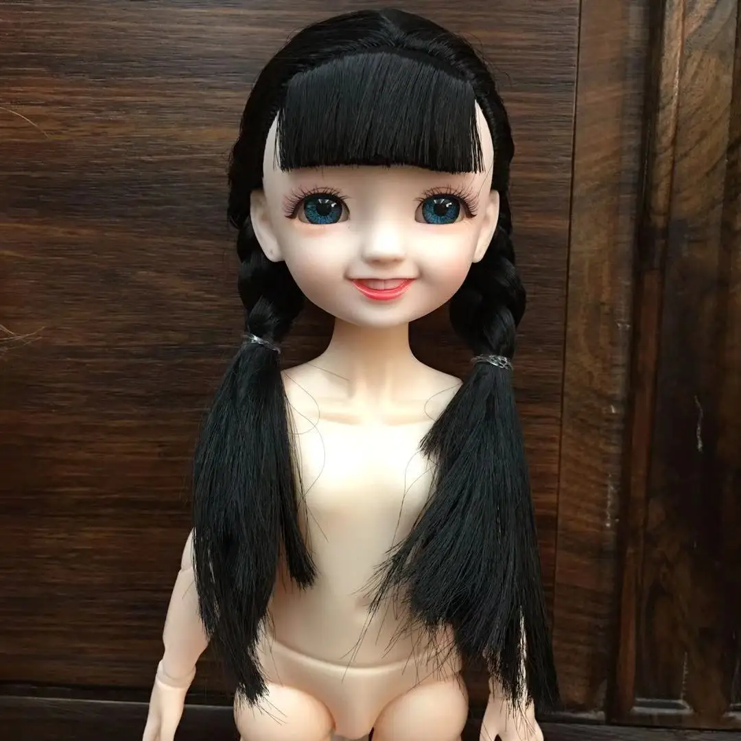 1/6 BJD Smile Doll 28cm Heigh Nude Doll Normal Skin Fat Baby Smiley ...
