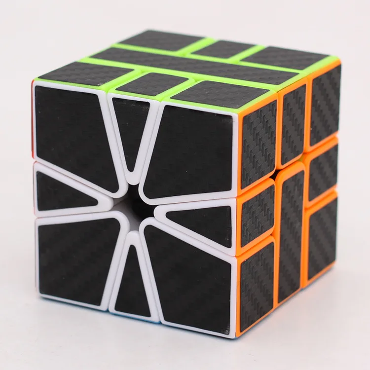 Moyu Mofangjiaoshi Meilong SQ-1 Twist Magic Cube SQ1 Carbon Fiber ...