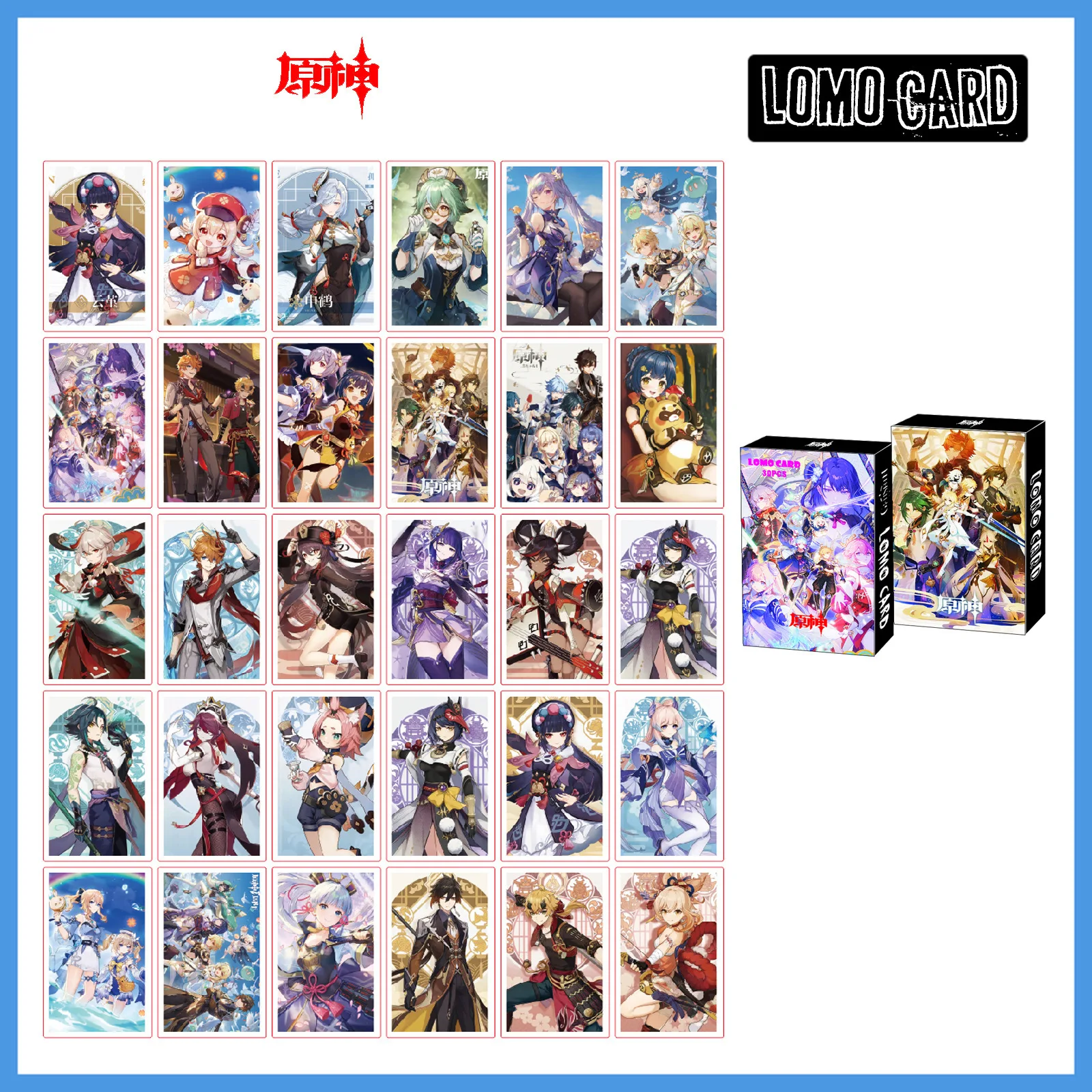 Photo Cards Genshin Impact | Genshin Impacts Photocard | Genshin Impact ...