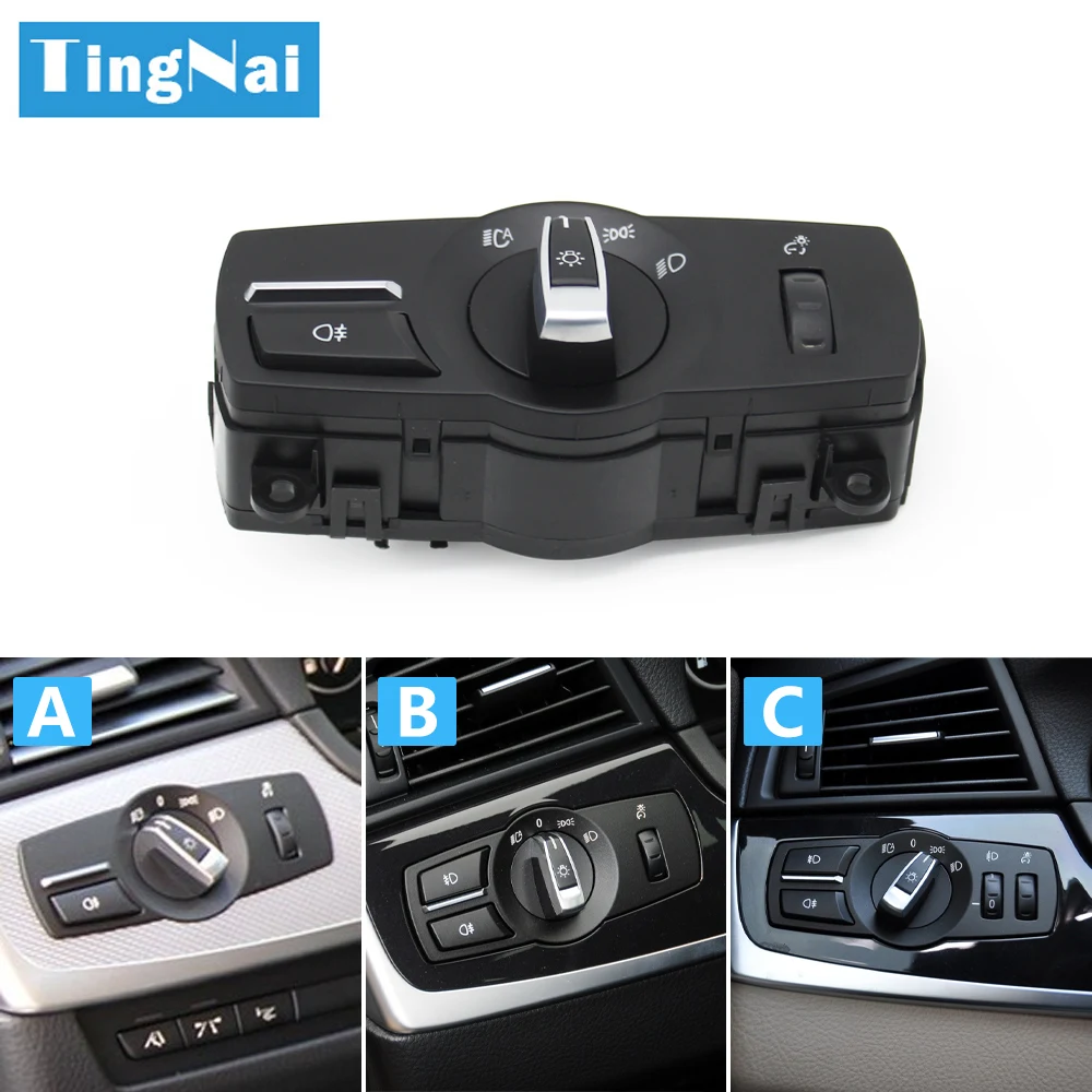 Car-Headlight-Headlamp-Switch-Control-Assembly-For-BMW-5-6-7-X3-X4-F10 ...