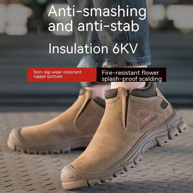 Zapatos-de-seguridad-indestructibles-para-hombres-botas-de-trabajo-con ...