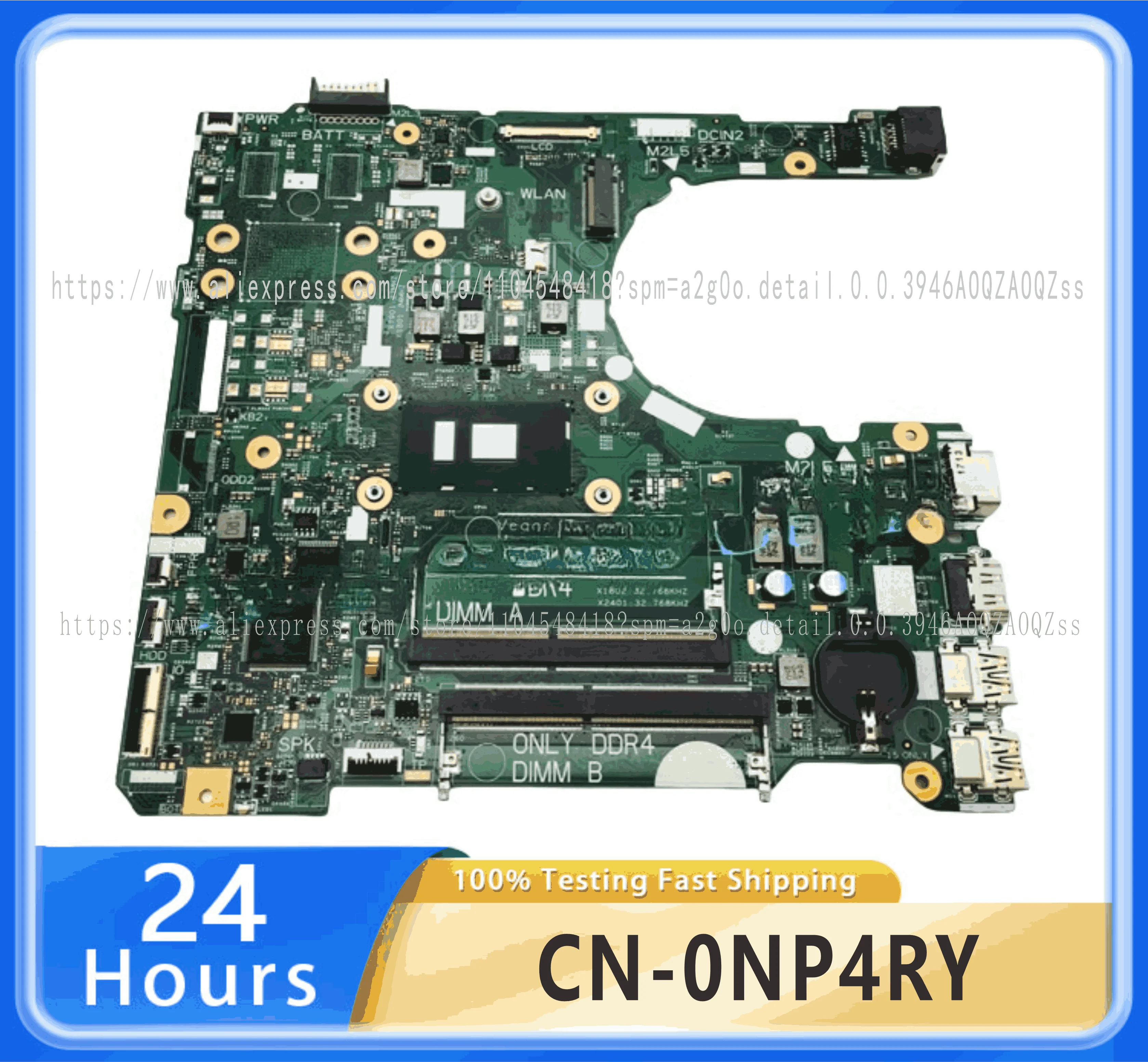 CN-0NP4RY 0NP4RY NP4RY Inspiron 3467 3567 15341-1 With SR2UW I3-6006U ...