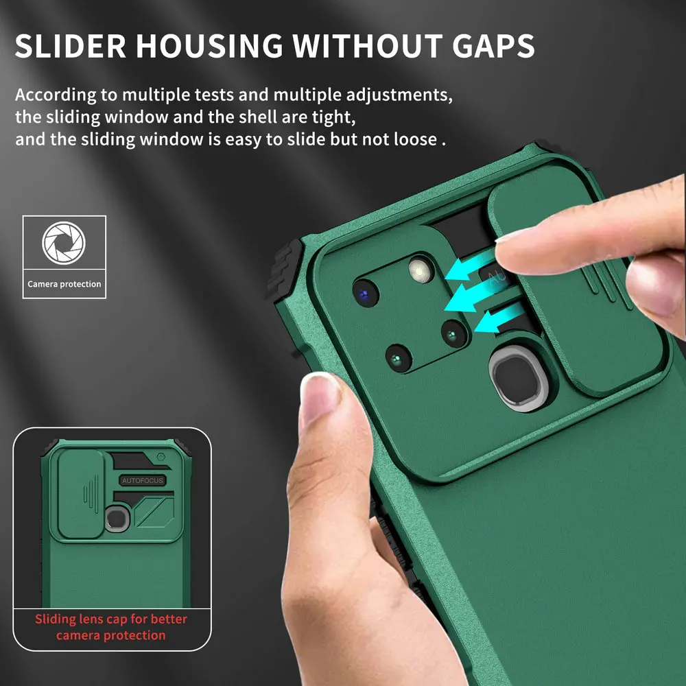 For-Infinix-Smart-6-HD-Shockproof-Case-Lens-360-Protect-Slide-Back ...