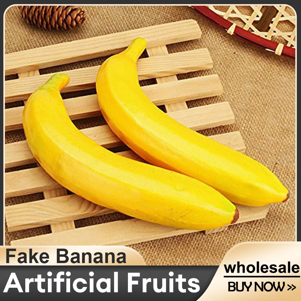 Artificial-Fruits-Fake-Bananas-Artificial-Bananas-Decorative-Plastic ...