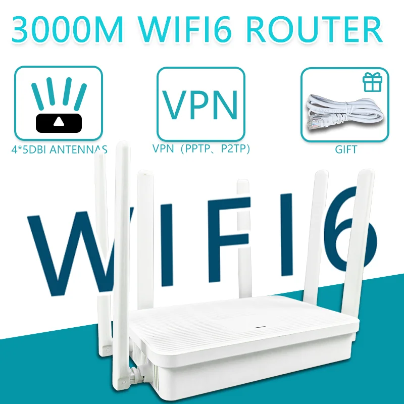 OPTFOCUS-WIFI6-6e-3000Mbps-Router-Wifi-Gigabit-1G-Flash-VPN-WIFI-6-AX3 ...