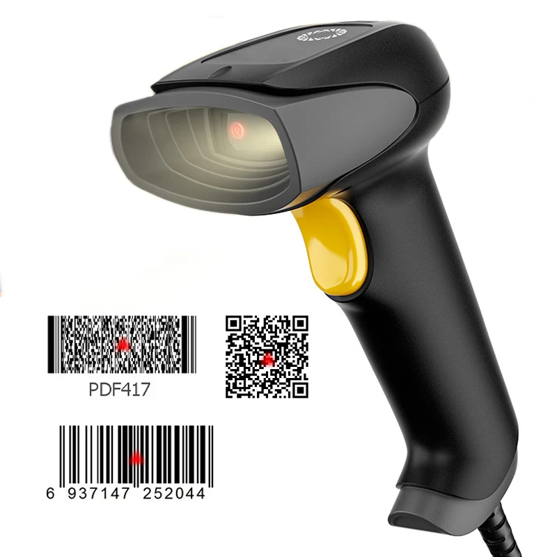HBAPOS-Barcode-Scanner-Wired-1D-2D-CMOS-Handheld-QR-Bar-Code-PDF417 ...