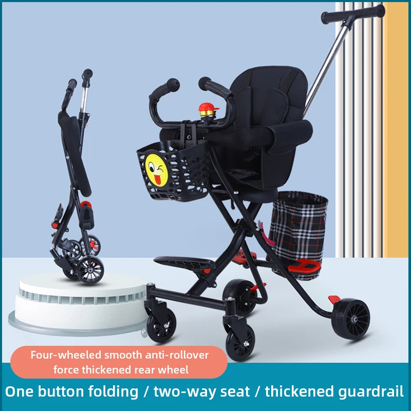 Light-Foldable-Two-way-Baby-Stroller-Ultra-light-Small-Portable-Folding ...