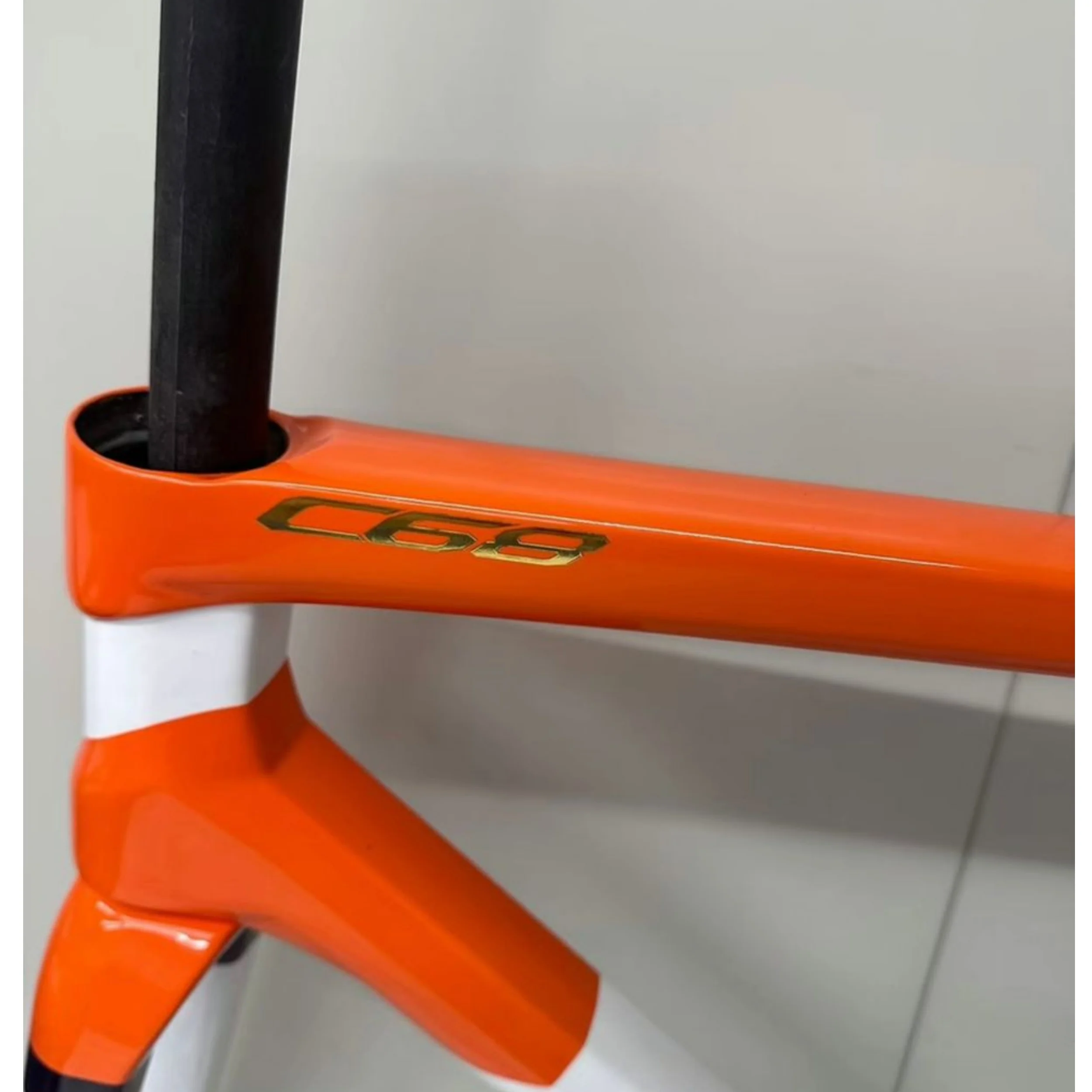 C68 T1100 700c Carbon Bike Frame Full Internal Routing Road Disc Carbon ...