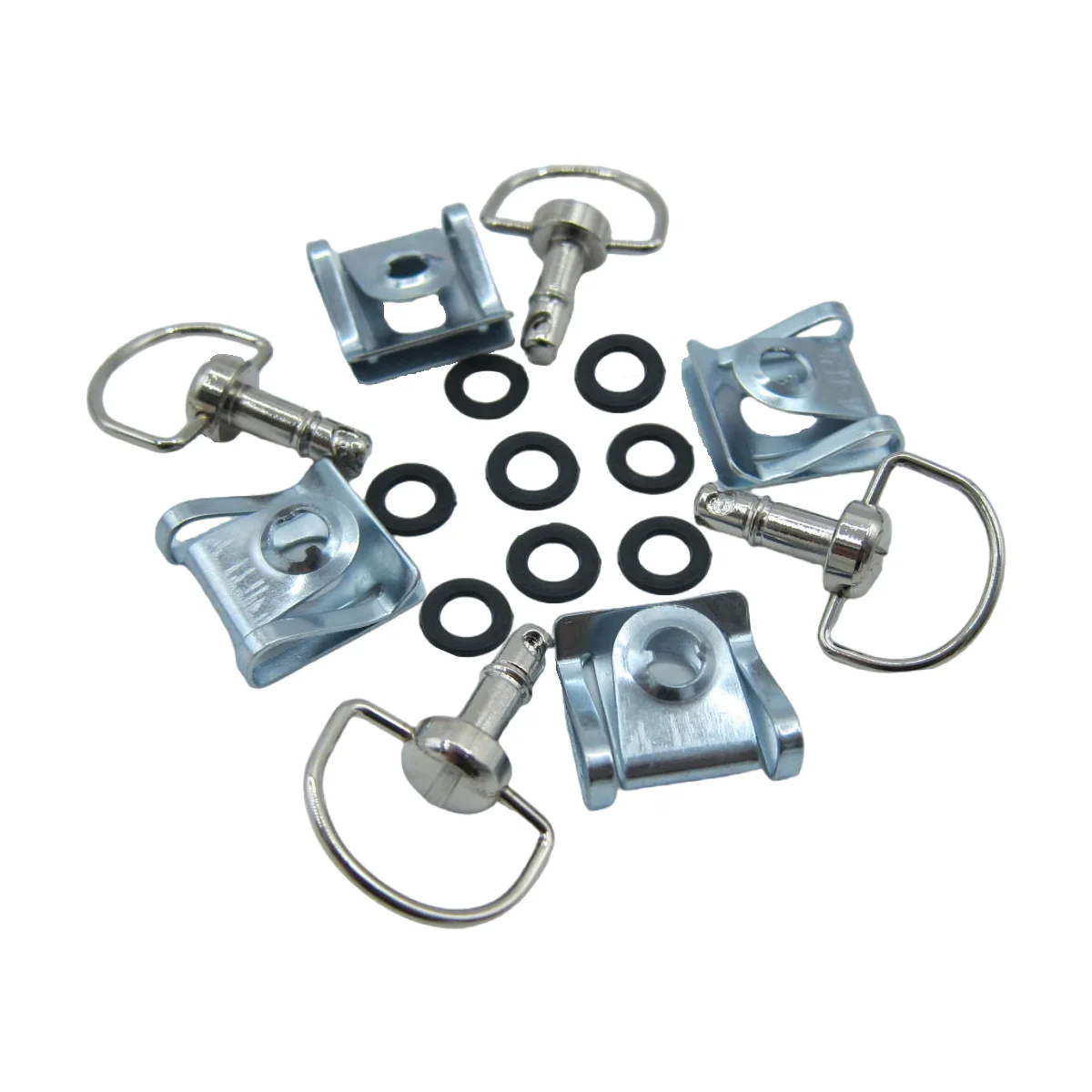 4sets of 1/4 Inch Turn Dzus Fasteners Stud Length 19mm for Honda Yamaha ...