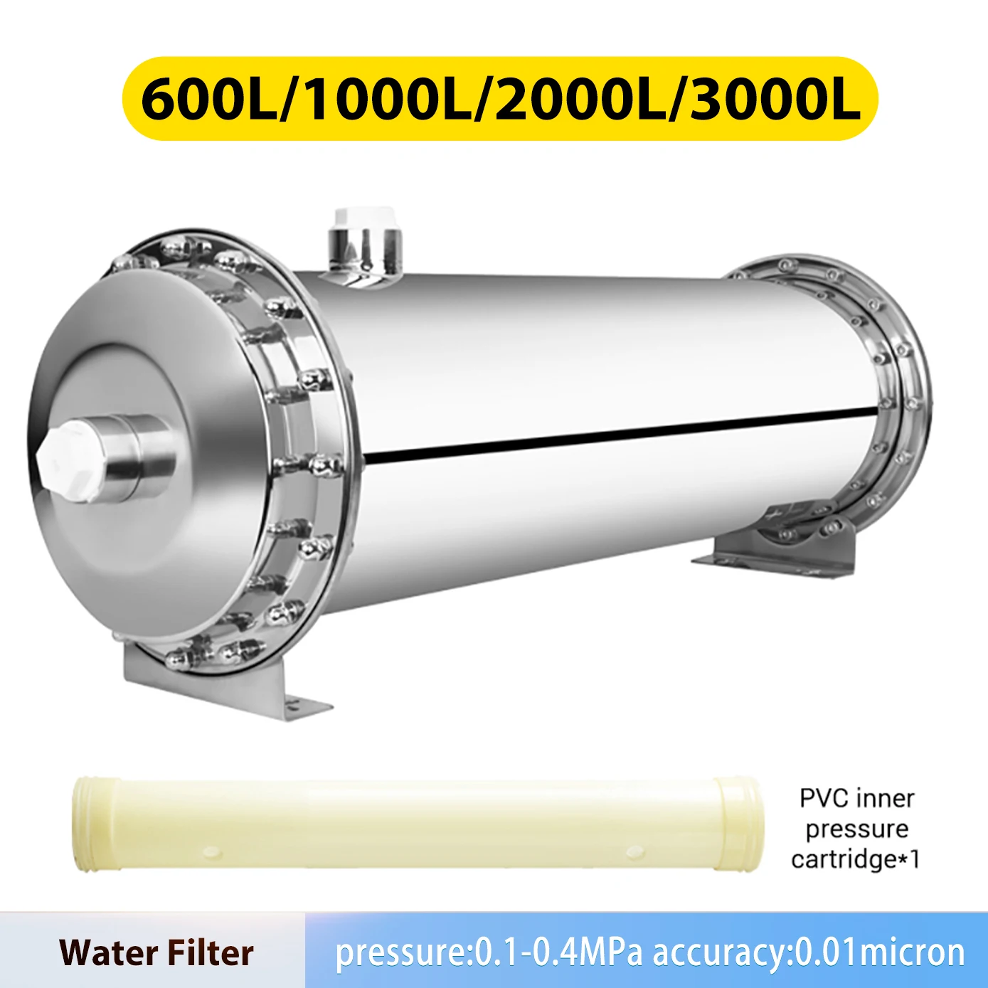 Sistema-de-filtro-de-agua-de-acero-inoxidable-304-purificador-de-ultrafiltraci-n-PVDF-comercial ...