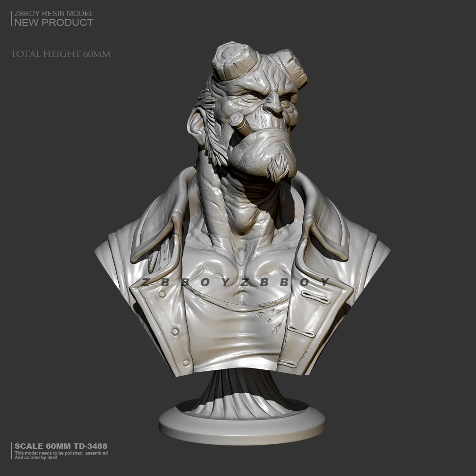 60mm-Resin-bust-model-kits-figure-colorless-and-self-assembled-TD-3488.jpg