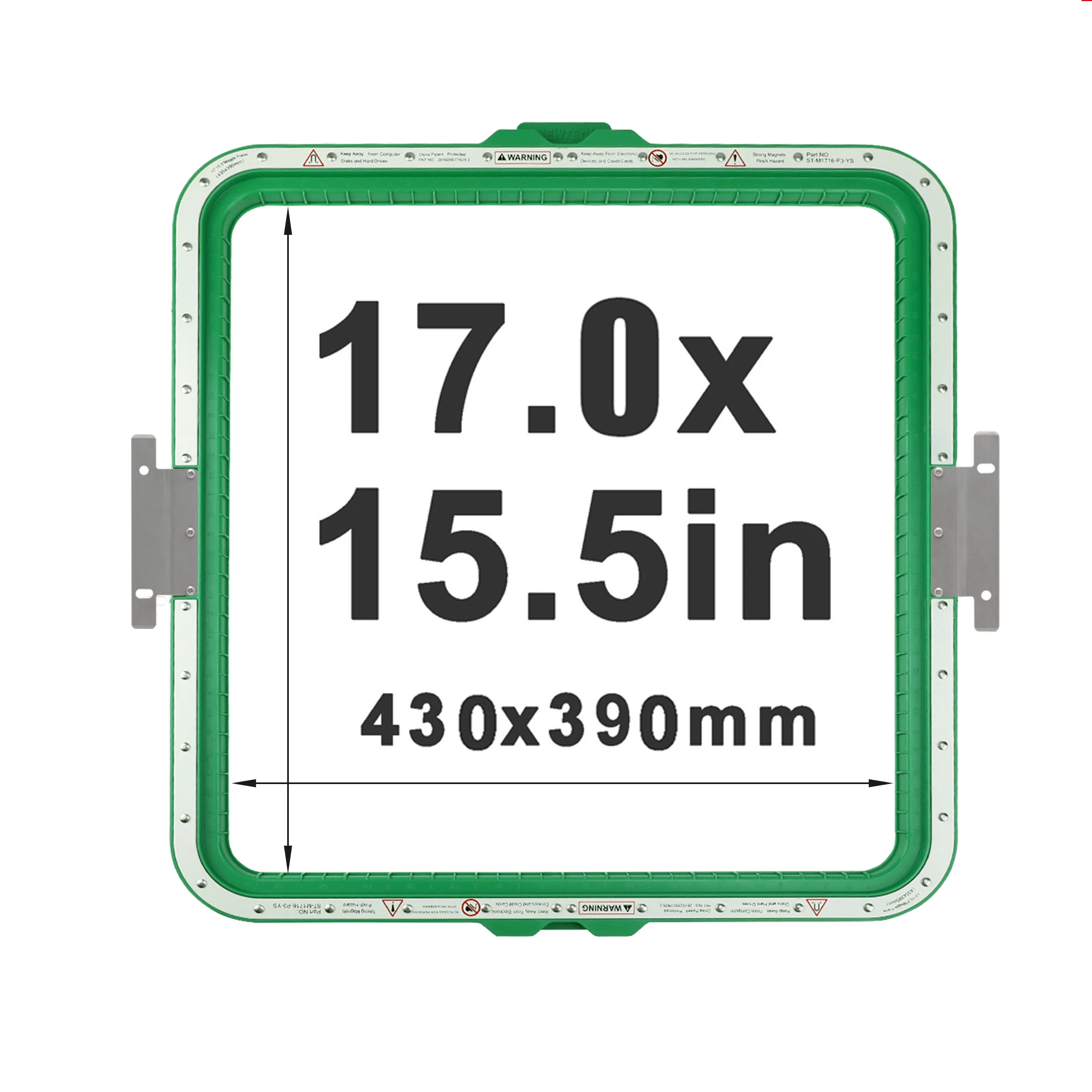 Barudan-11x13-Inch-Mighty-Hoop-Magnetic-Embroidery-Frame-for-Barudan ...