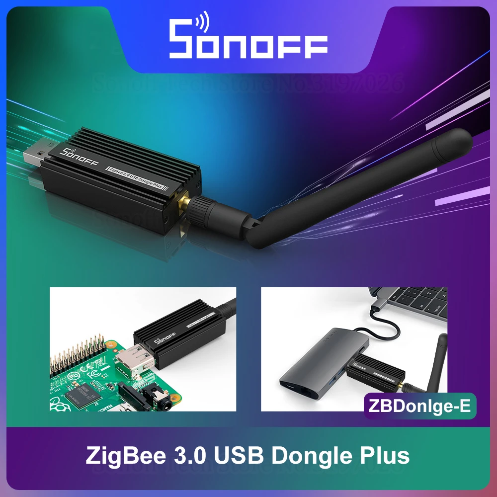 Sonoff Zb Dongle-e Usb Dongle Plus Zigbee 3.0 Wireless Zigbee Gateway ...