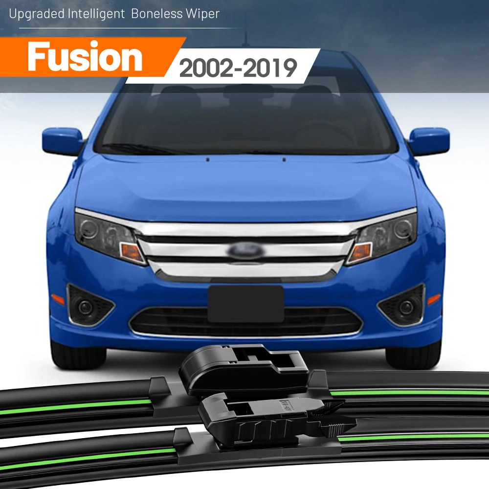 2pcs-For-Ford-Fusion-2002-2019-Front-Windshield-Wiper-Blades-2003-2006 ...