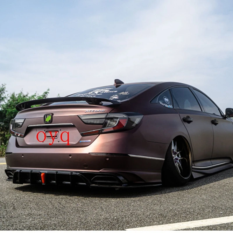 Rear-Bumper-Diffuser-Lip-For-Honda-Accord-2021-YOFER-White-Car-Body-Kit ...