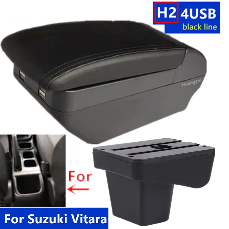 For Suzuki Vitara Armrest Box Universal Car Center Console Caja ...