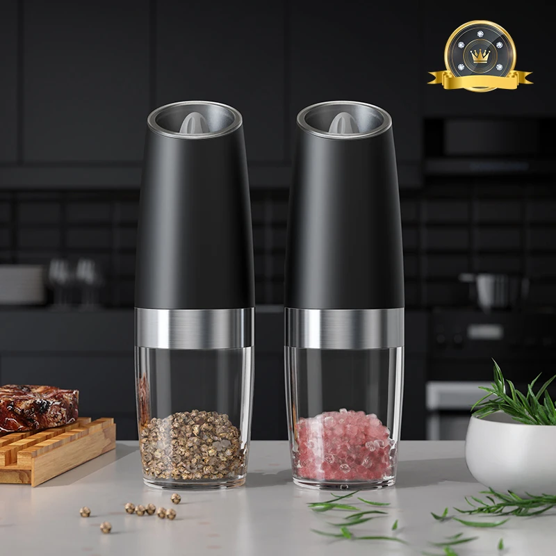 Electric-automatic-salt-and-pepper-grinder-Gravity-induction-grinder ...