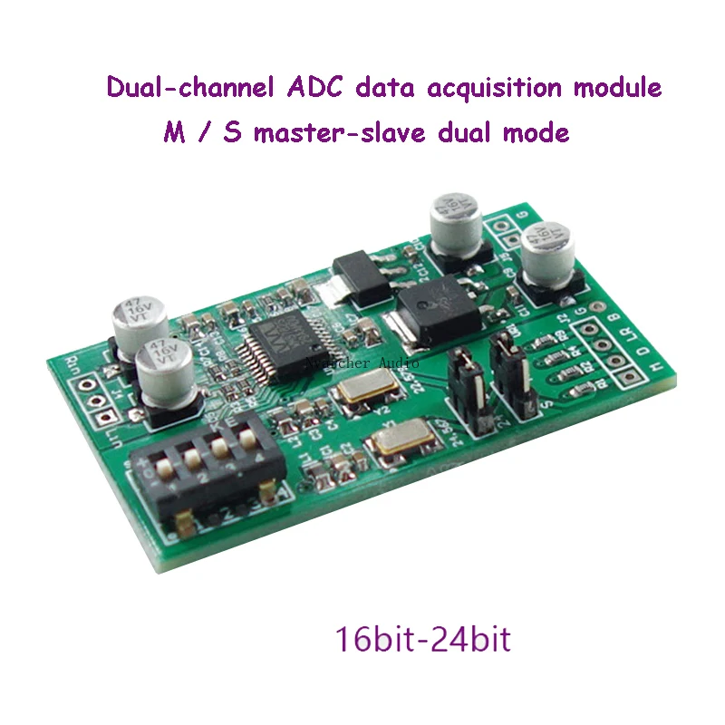 Nvarcher-Dual-channel-24-bit-ADC-Data-Acquisition-Card-AUX-Analog-Audio ...