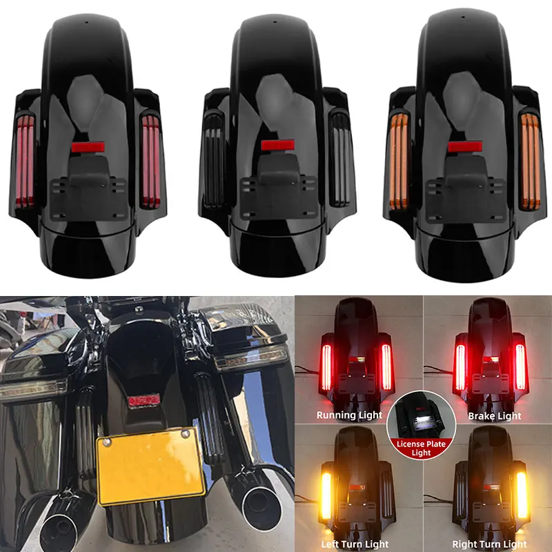 Street Glide Rear Fender Fascia Fender Fascia Light For Harley Touring