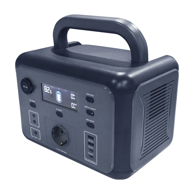 POWERWIN PPS500 Solar Generator 518Wh/500W Portable Power Station ...