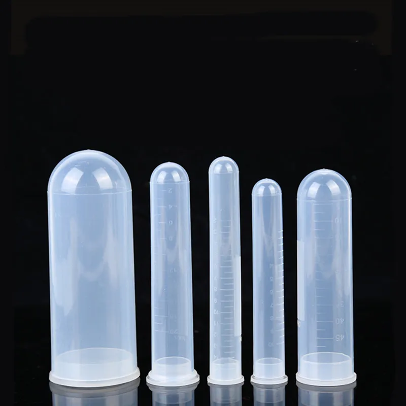 Lab 10/15/20/50/100/120ml Plastic round bottom Centrifuge Tube 30pcs ...