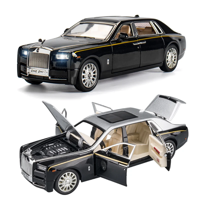 Rolls-Royce-Phantom-Alloy-Car-veh-culo-fundido-a-presi-n-y-de-juguete ...