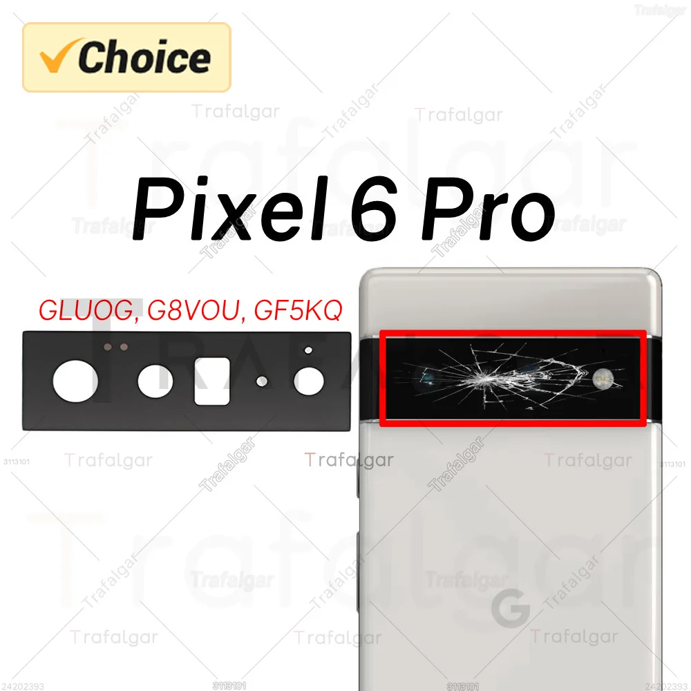 Back Camera Lens For Google Pixel 6 Pro Rear Camera Glass Cover ...