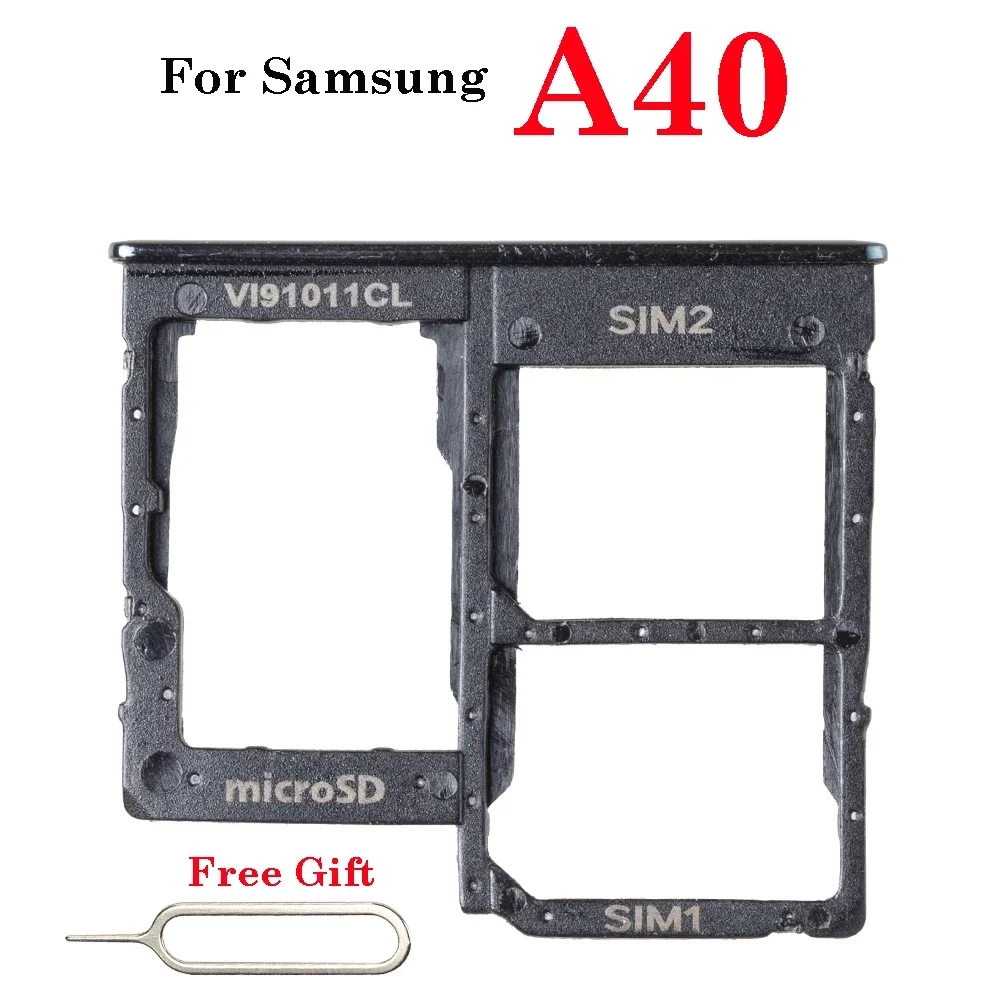 1Pcs-SIM-Card-Chip-Tray-Repair-Parts-For-Samsung-Galaxy-A40-A405-A405F ...