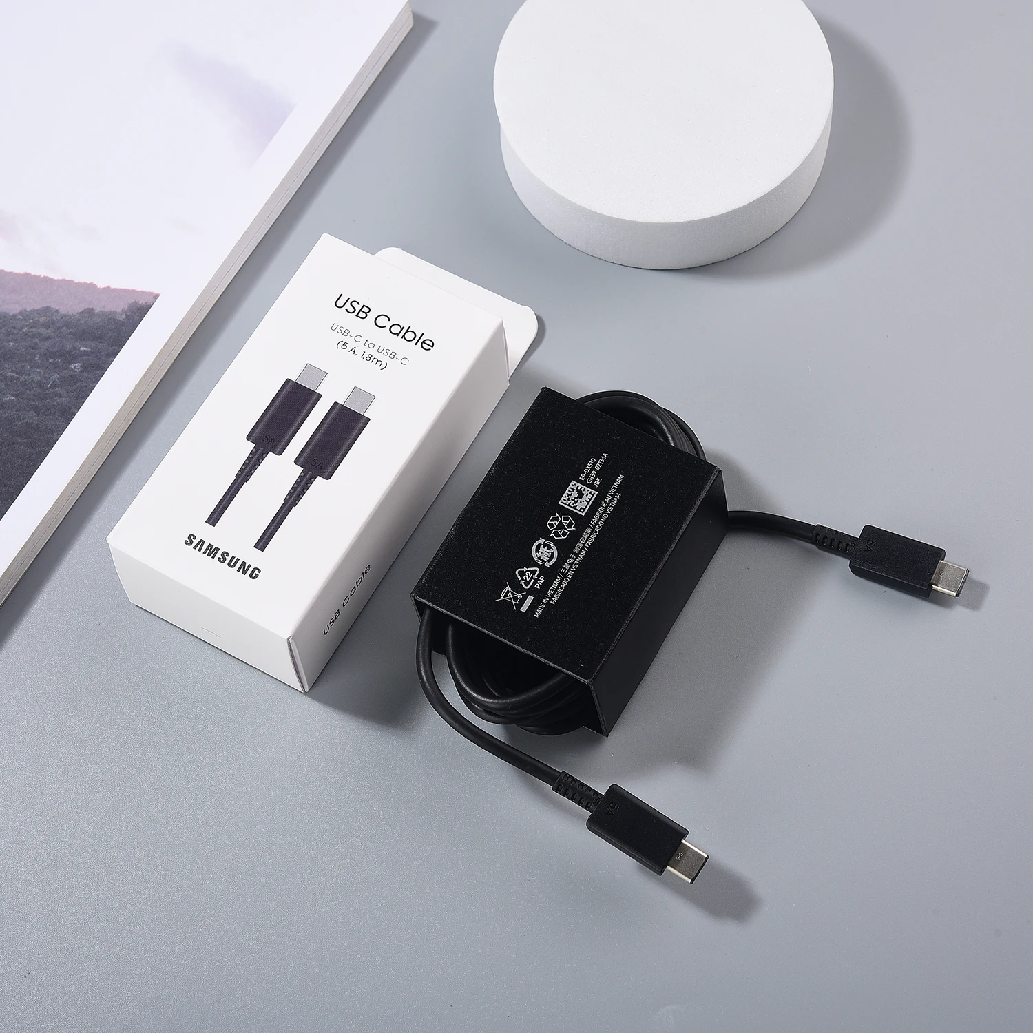 5A-Pd-Usb-Cable-Samsung-45W-Type-C-To-Type-C-Super-Fast-Charging-Cabel ...